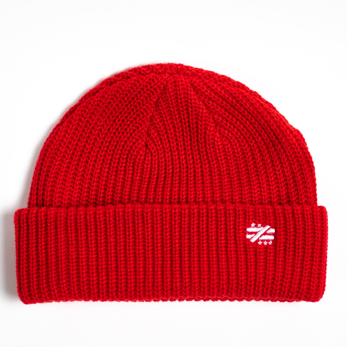 "OG Logo" Fire Red cable beanies – Mystérieux Brand